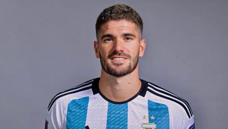 Rodrigo de Paul, ¿el futbolista más atractivo de Qatar 2022?