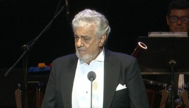 ¡El tenor español, Plácido Domingo, debutó en El Salvador!