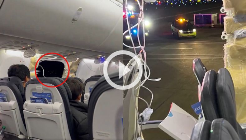 Impactante Avión Pierde Una Ventana En Pleno Vuelo