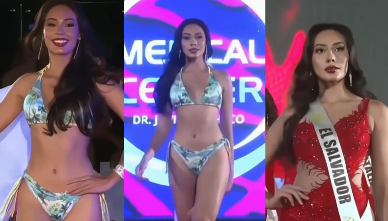 Daniela Guevara luce su traje de baño en la pasarela de Reina Hispanoamericana