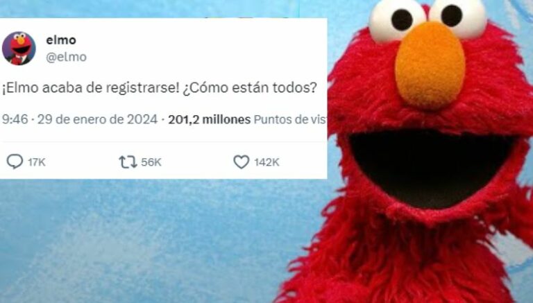 Elmo pregunta “¿Cómo están todos?”, y el internet explotó con respuestas