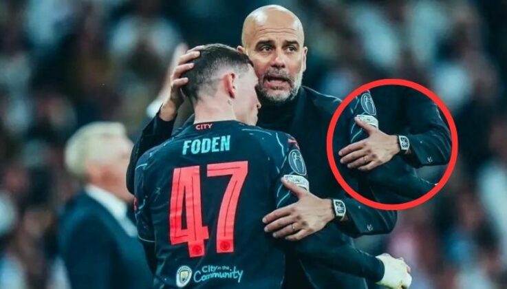 ¡El exuberante reloj que Guardiola utilizó en el Madrid – City!