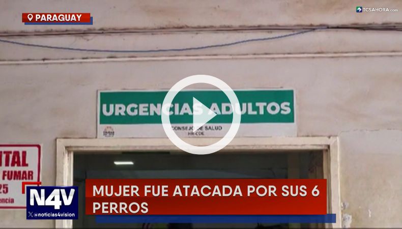 Paraguay: Mujer de la tercera edad fue atacada por sus perros