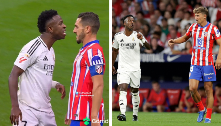 El cruce de palabras entre Vinicius y Koke