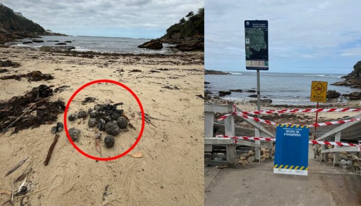 Cierran playas de Sídney por la presencia de "bolas de alquitrán"