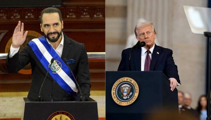 Donald Trump invita a Nayib Bukele a la Casa Blanca el 14 de abril