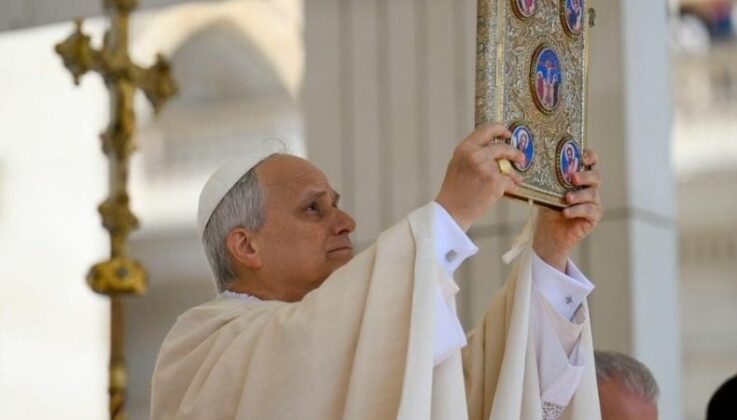 El papa León 14 celebró la misa inaugural de su pontificado