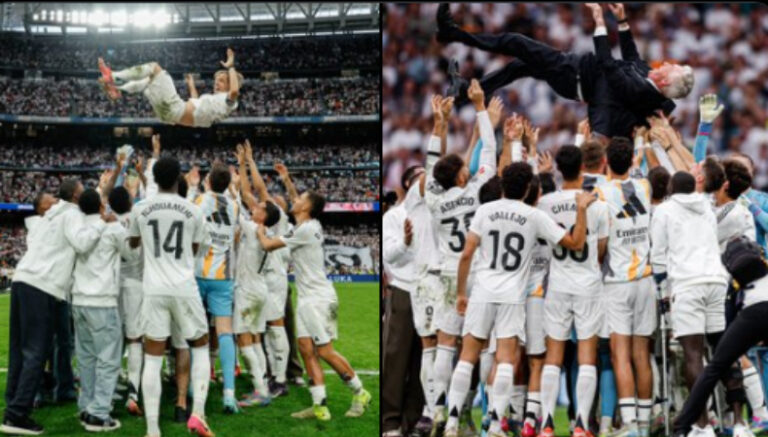 Así fue la despedida de Ancelotti y Modric del Bernabéu - TCS Ahora - Noticias El Salvador