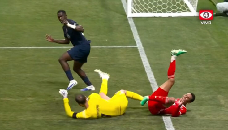 Así fue la escalofriante lesión de Musiala ante el PSG - TCS Ahora ...