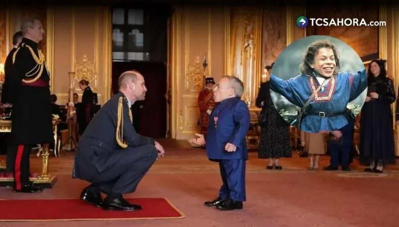 El actor Warwick Davis es nombrado "Oficial del Imperio Británico"